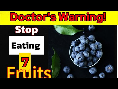 Doctor's Warning! Stop Eating 7 Fruits ,After 60 | They Are Destroy ...