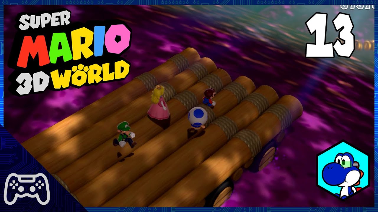 Super Mario 3D World | Episode 13 | The Return of the Purple Death ...
