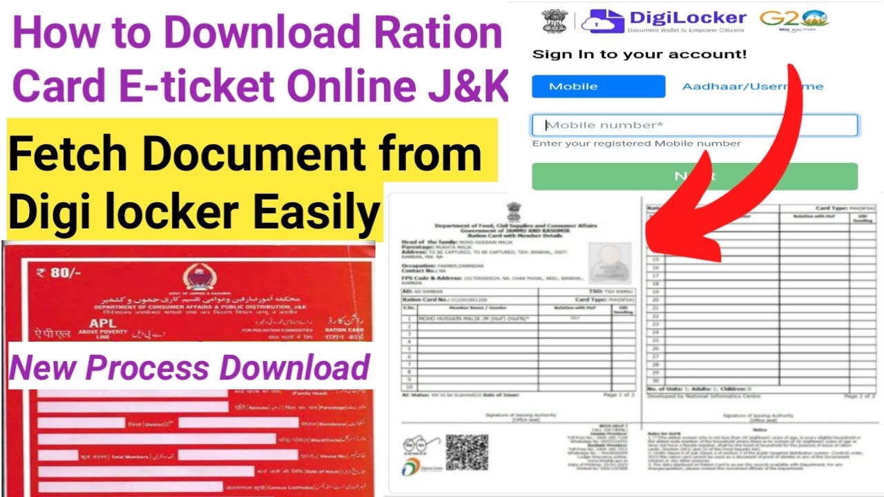 New Ration Card Download | E Ration Card – NTQIR