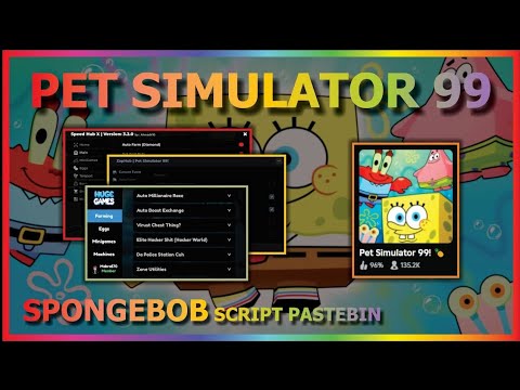 PET SIMULATOR 99 Script Pastebin 2024 UPDATE SPONGEBOB AUTO FARM TYCOON | AUTO BUY TYCOON & MORE ...