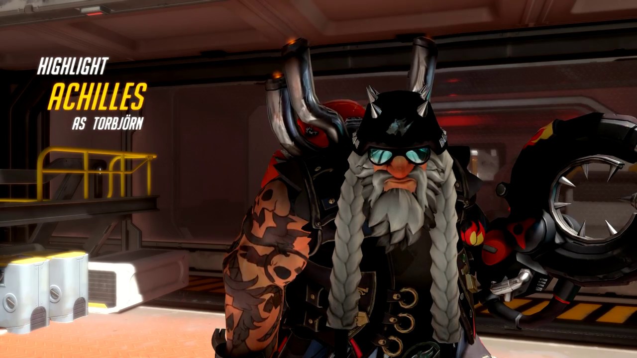 Pro defense dwarf destroys space people - [Overwatch] - YouTube