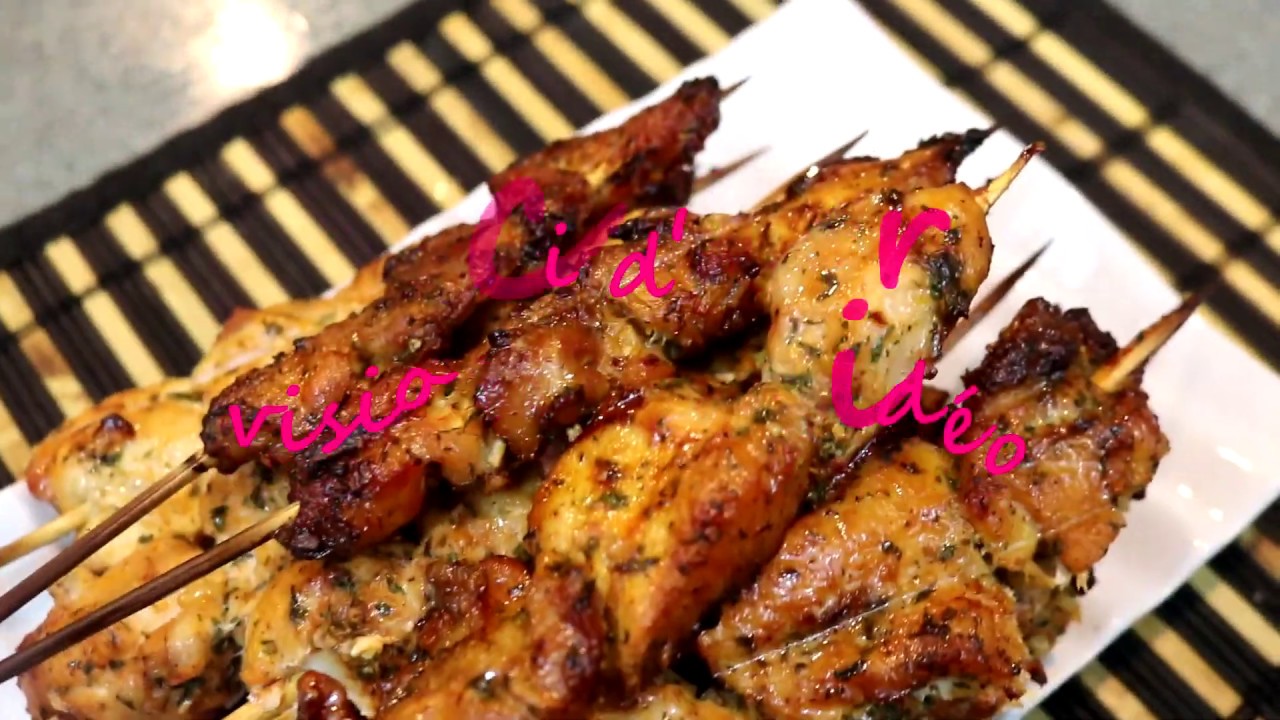 brochette de dindon au four || Kamundele || Turkey skewer - YouTube