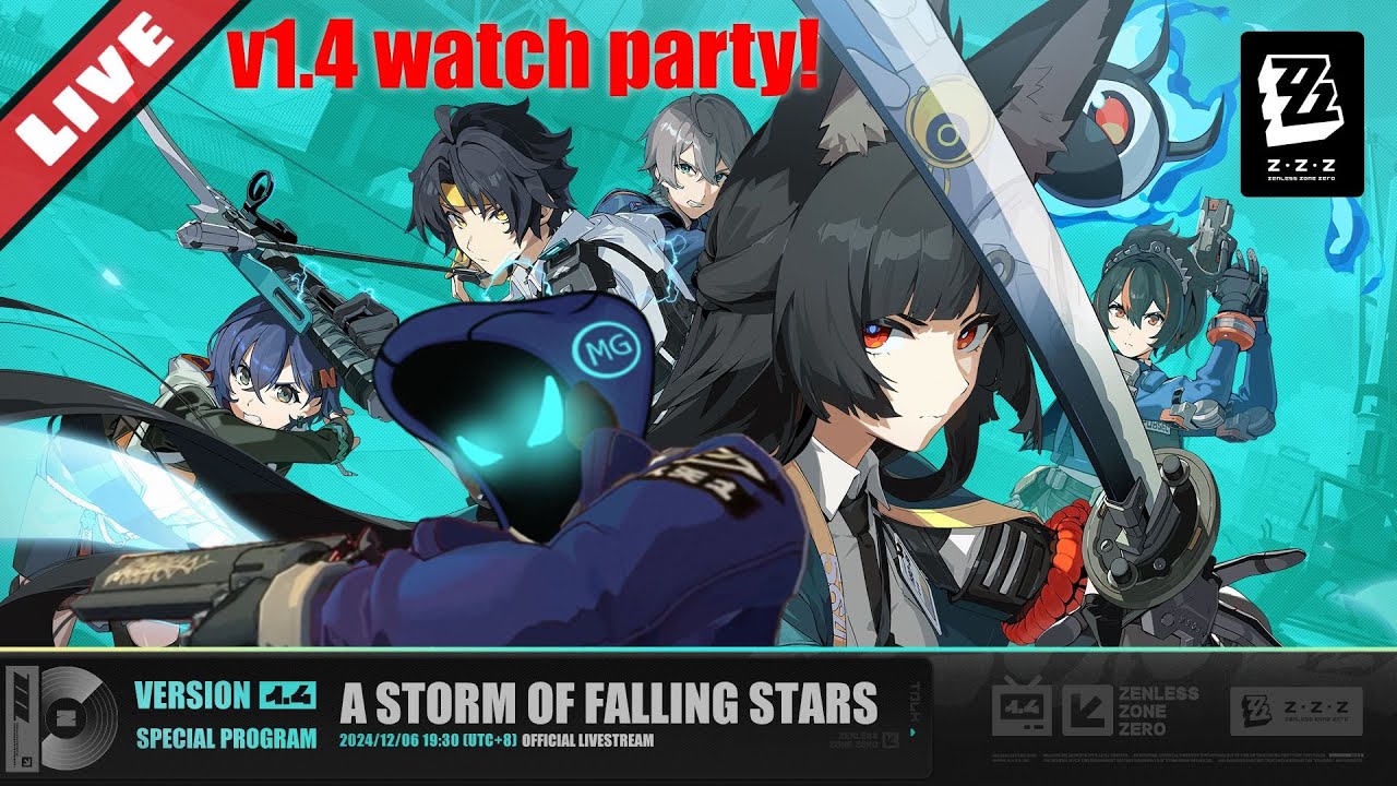 v1.4 dev livestream watch party! then Lighter's story quest! - YouTube