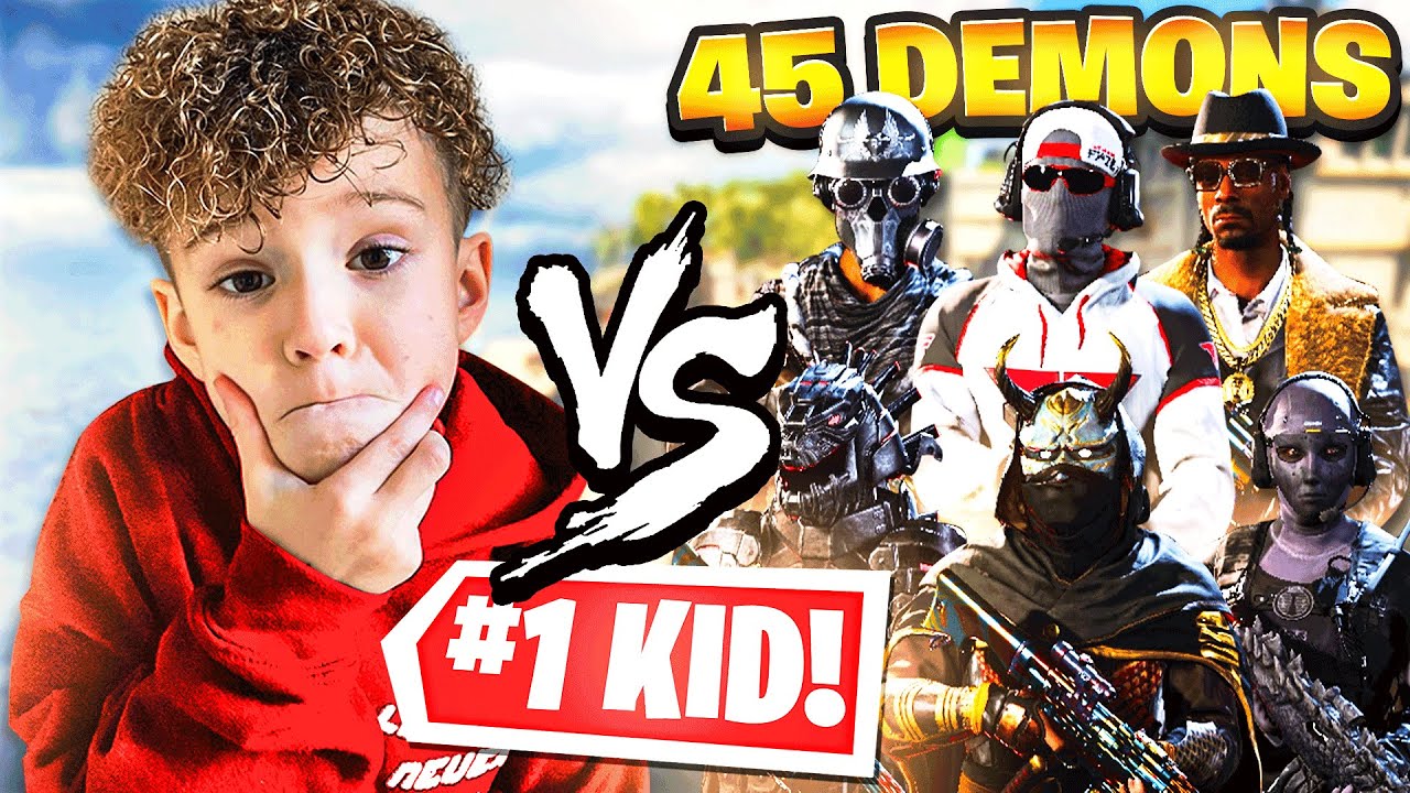#1 Kid VS 45 Rebirth Demons 😈 - YouTube