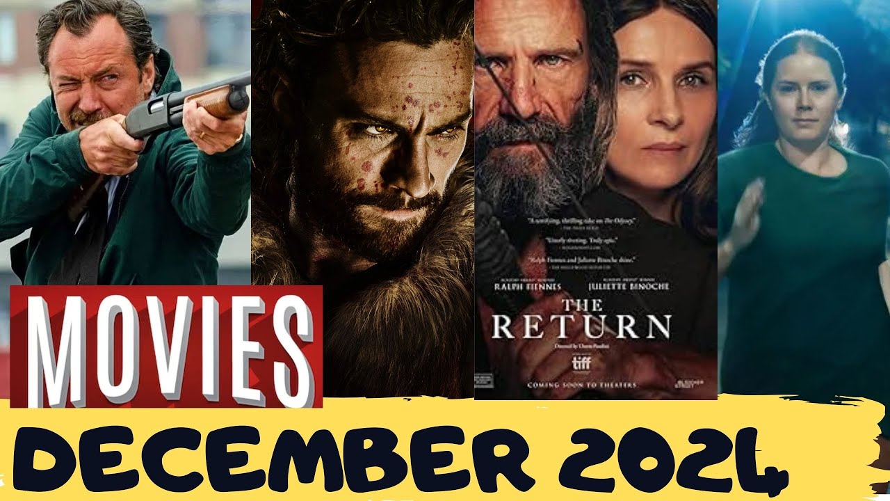 Movies Coming to Theaters in December 2024 - YouTube