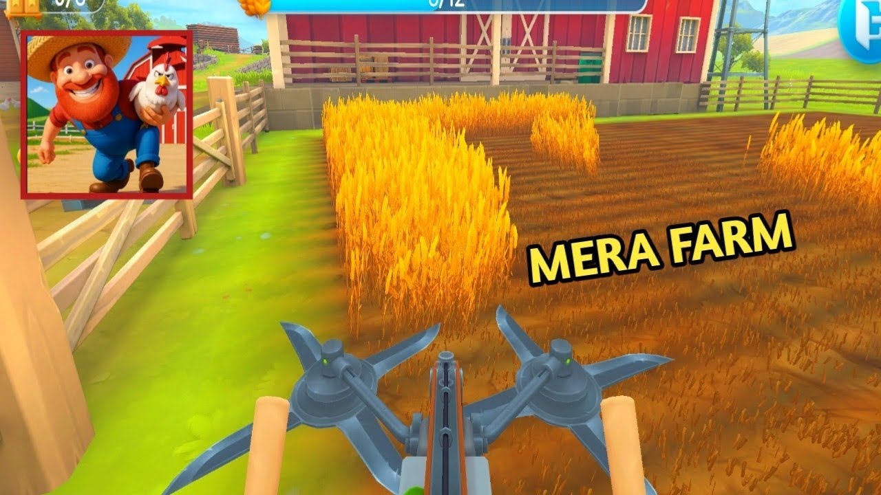 Building My Dream Farm in Farmout 🌾| Ultimate Farming Life Simulator ...