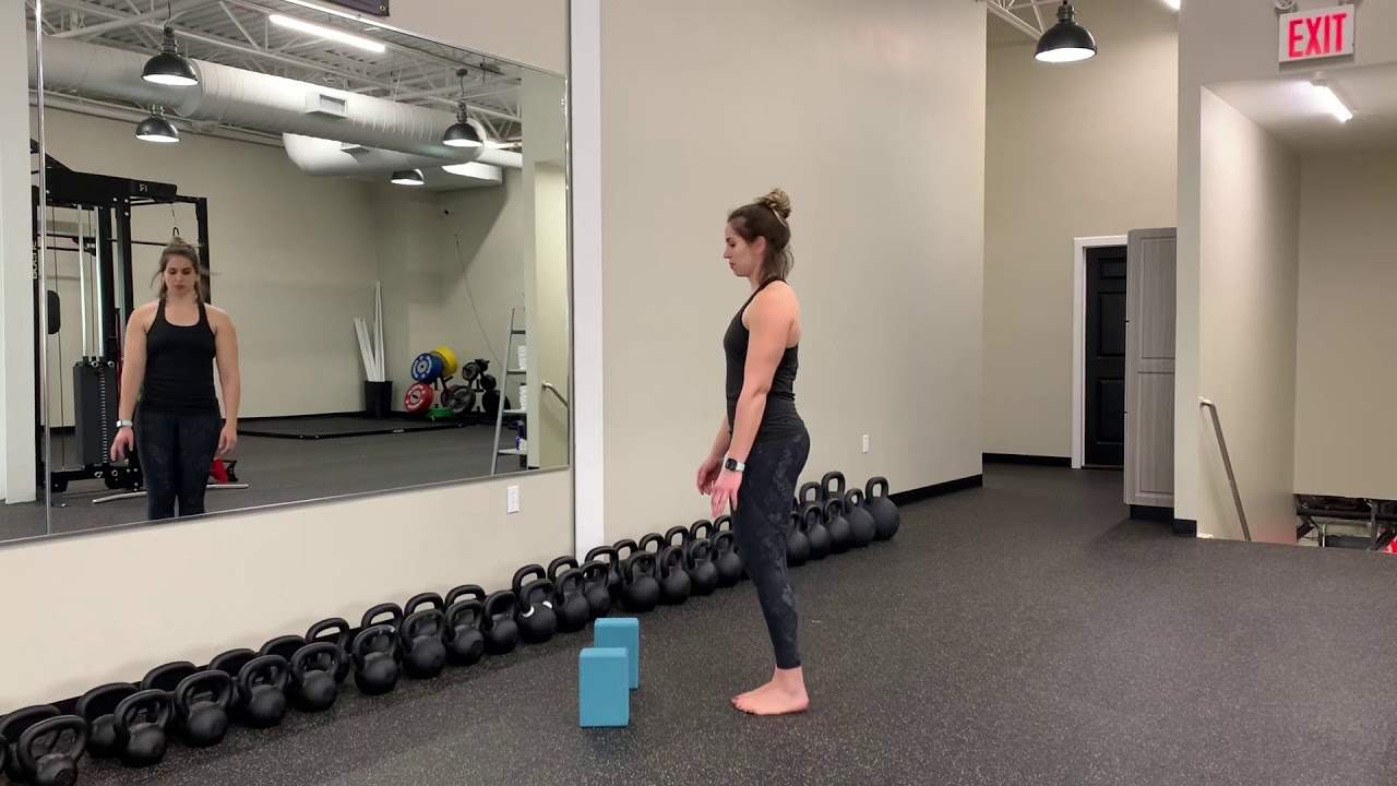 Single Leg Deadlift - Bilateral Reach - YouTube