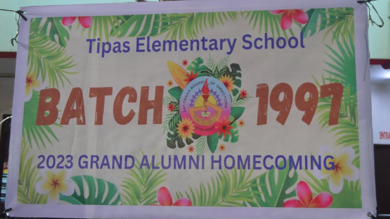 Batch 1997 Reunion Luau Homecoming - YouTube