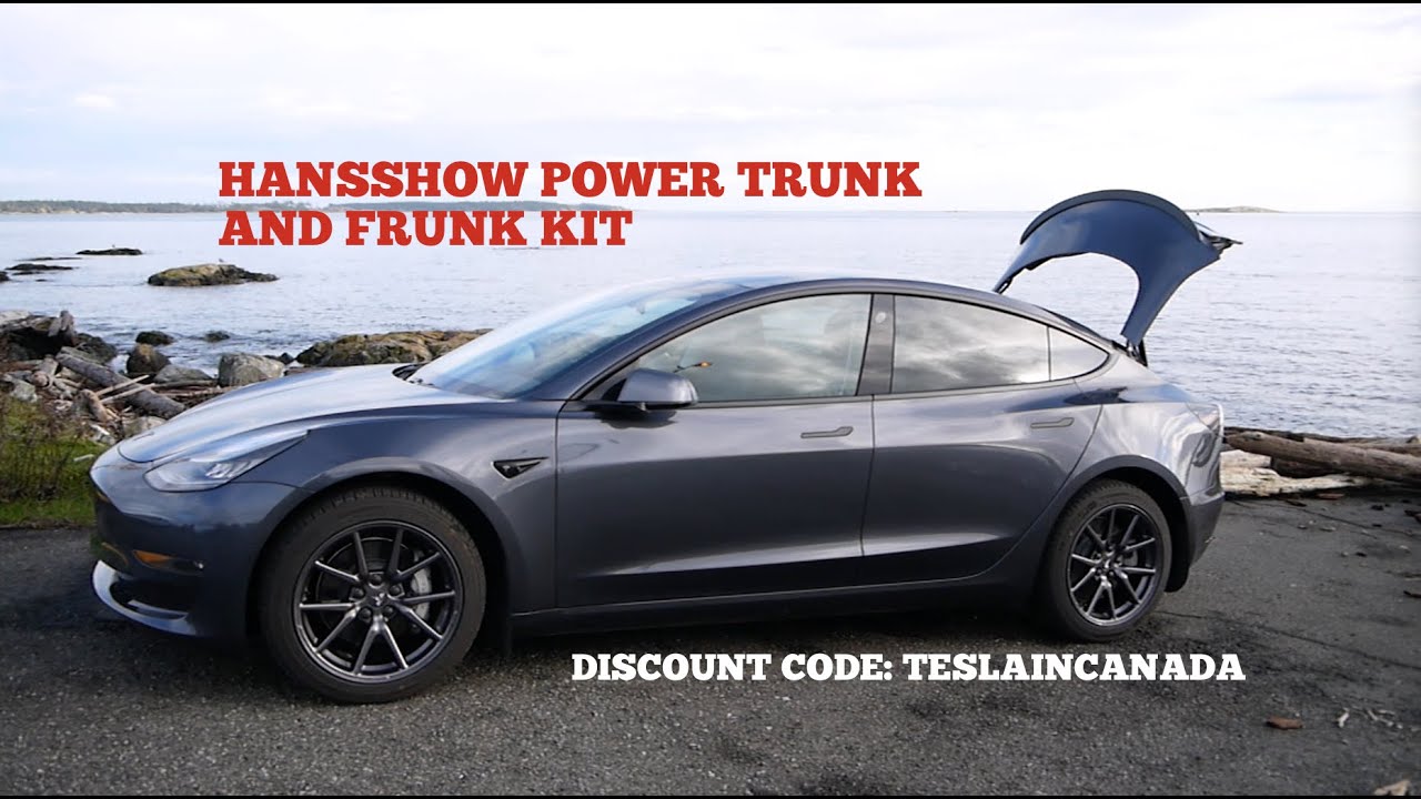 Hansshow Power Trunk and Frunk kit for Tesla Model 3 - discount ...