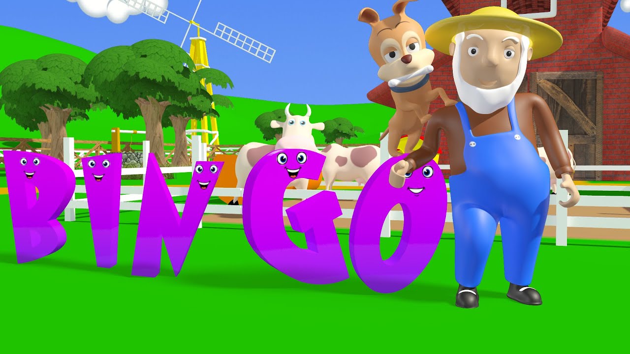 BINGO | Nursery RHymes For Kids - YouTube