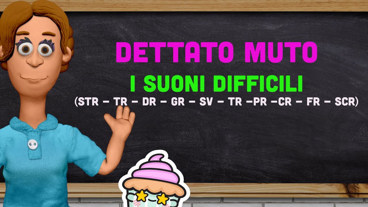 Dettato Muto | I Suoni Difficili |str - tr - dr - gr - sv - tr -pr -cr - fr - scr| - YouTube