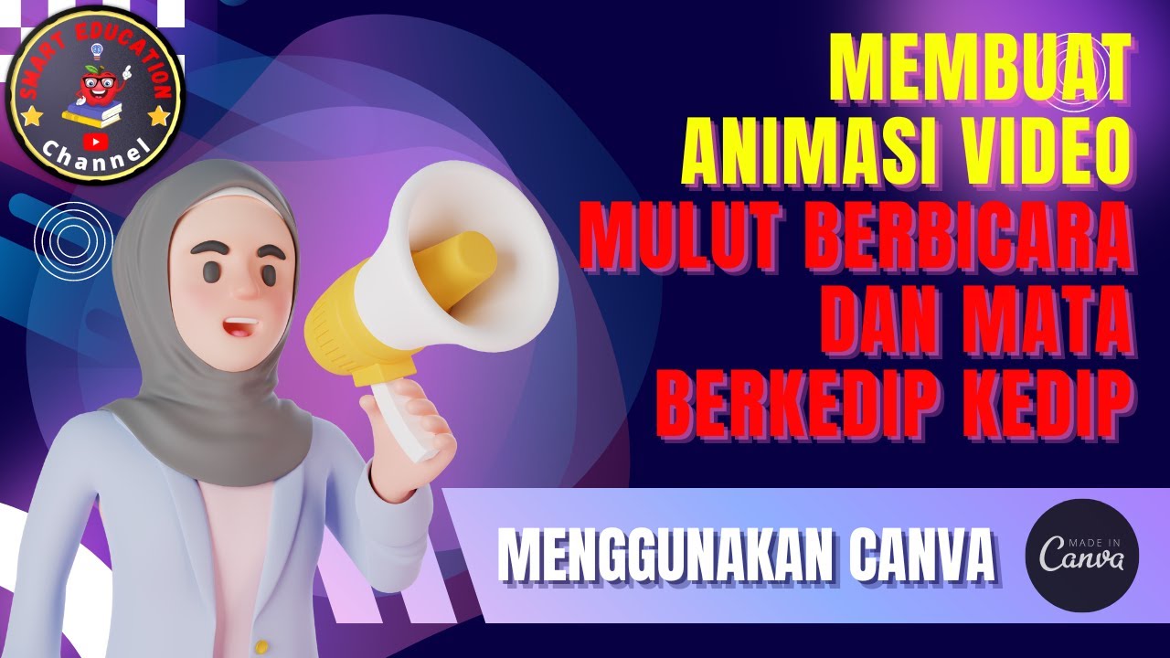 CARA MEMBUAT VIDEO ANIMASI KARTUN BERBICARA DAN MATA BERKEDIP KEDIP ...