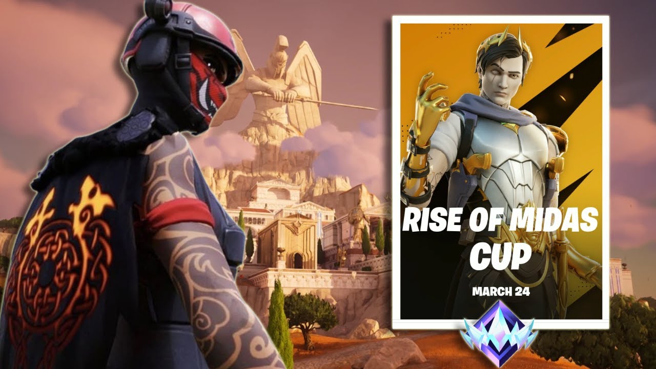Unlocking NEW *MIDAS SKIN* EARLY...Kinda [Fortnite Rise of Midas Cup ...