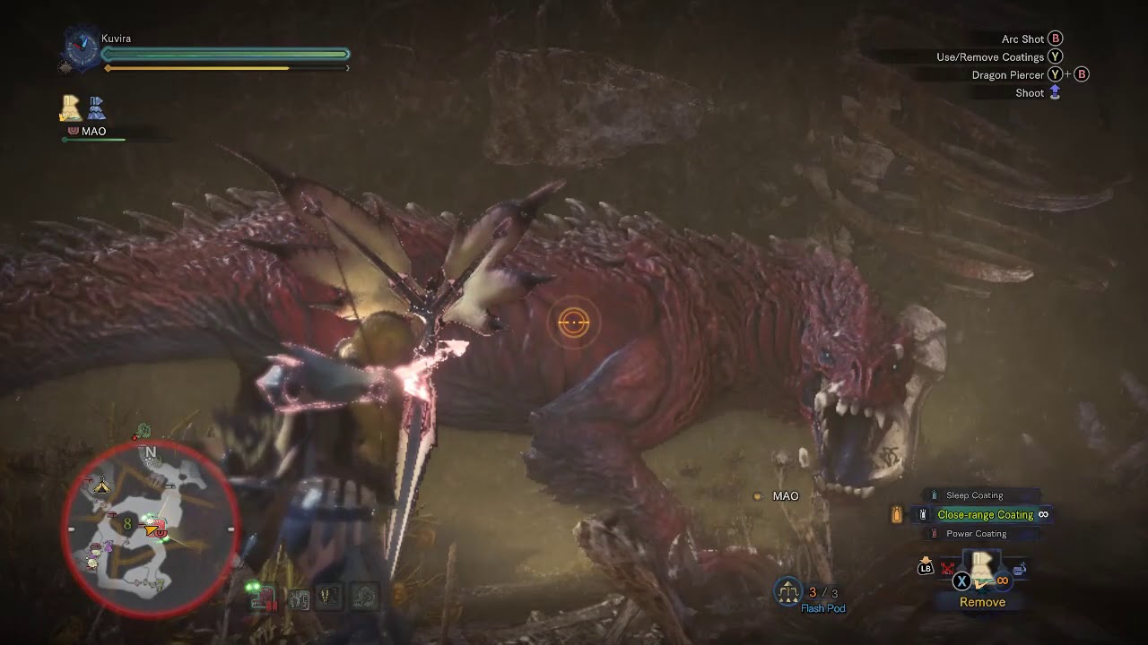 MHW:Sharp claw Odogaron - YouTube
