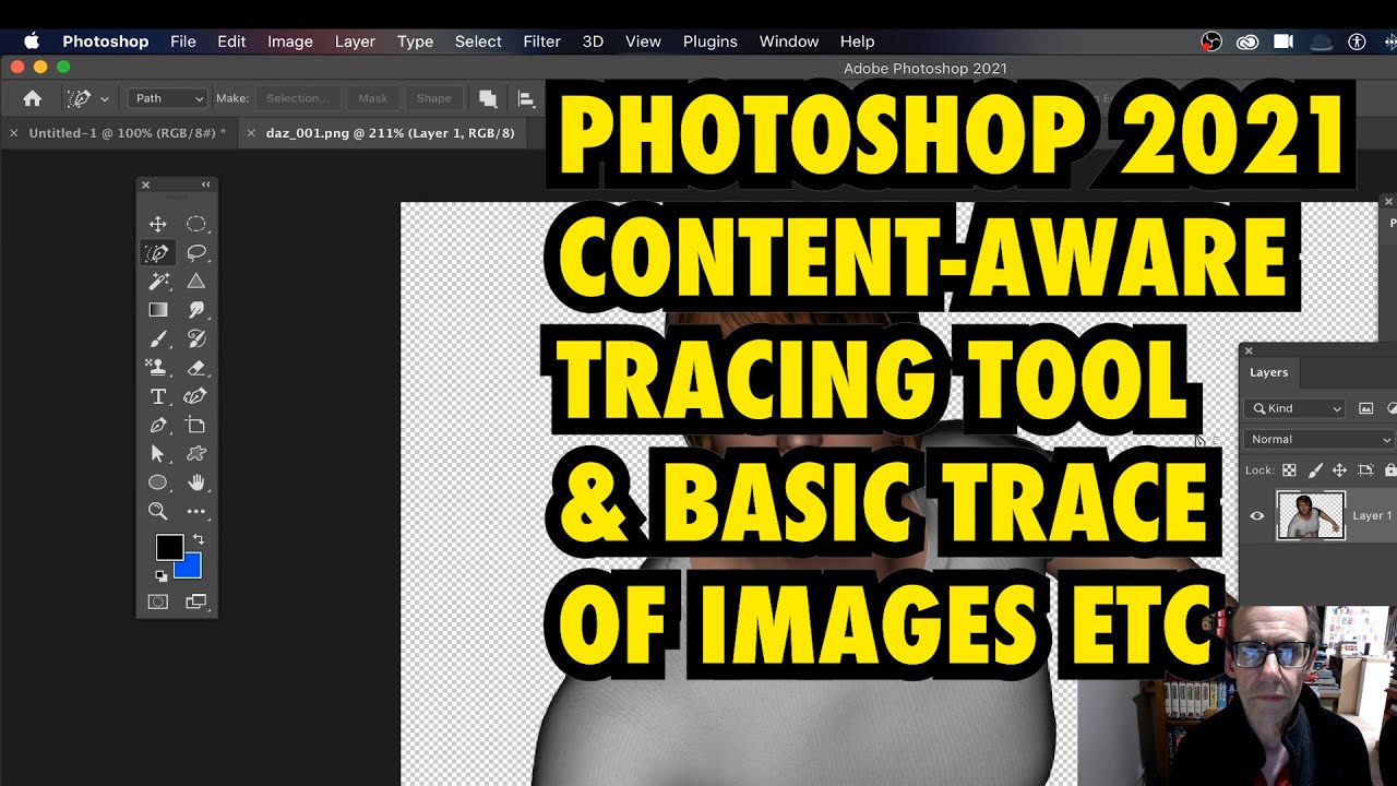Photoshop 2021 Content Aware Tracing Tool And Basic Trace Of Images photoshop-2021-content-aware-tracing-tool-and-basic-trace-of-images