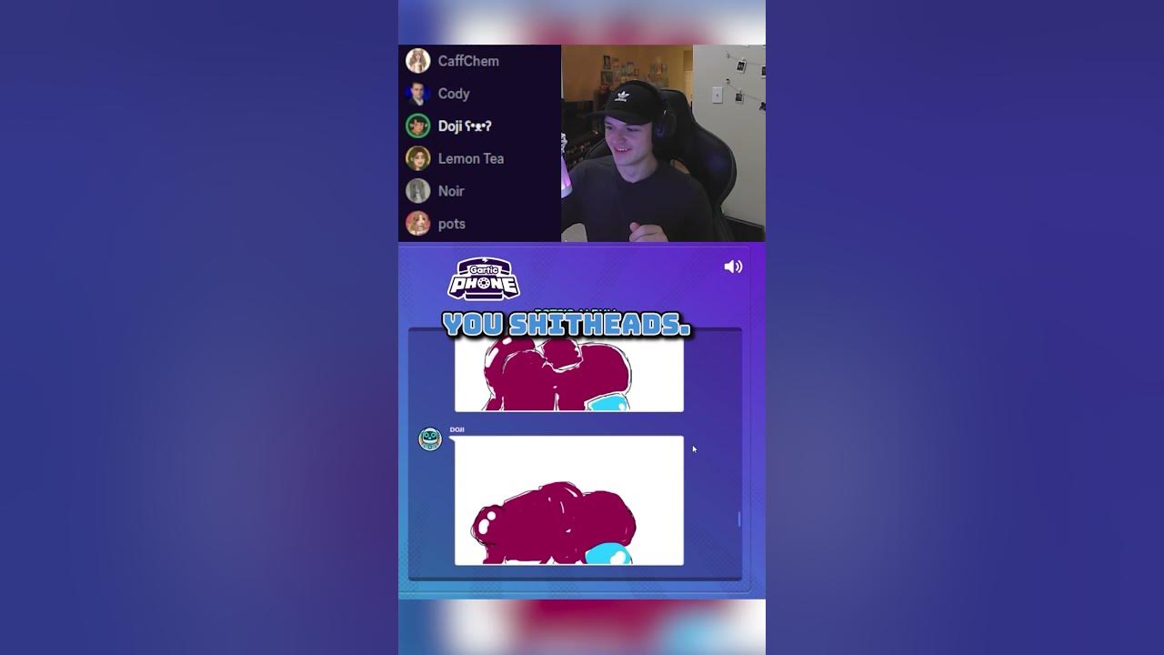 Doji's horrible amongus | Gartic Phone Discord #shorts - YouTube