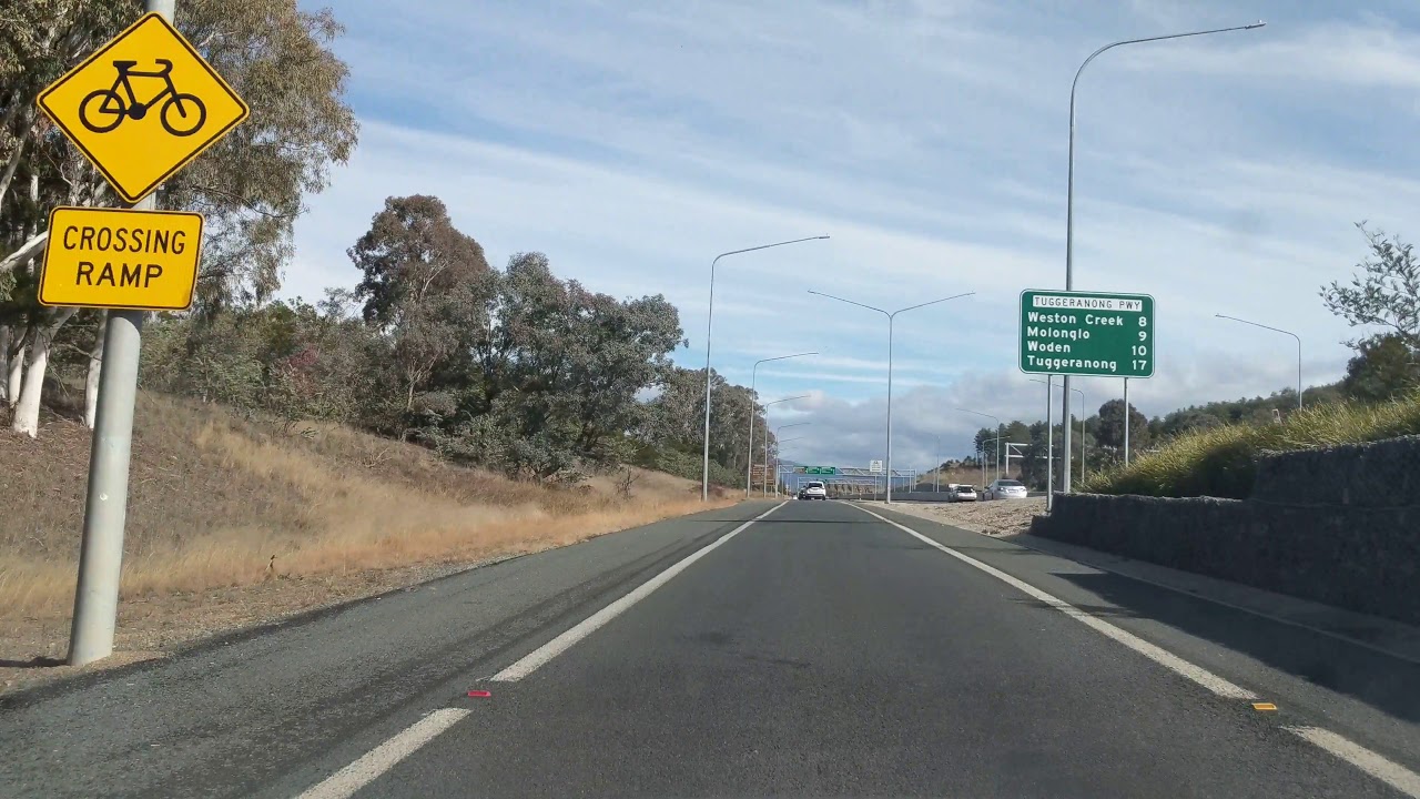 Canberra drive 4 - YouTube
