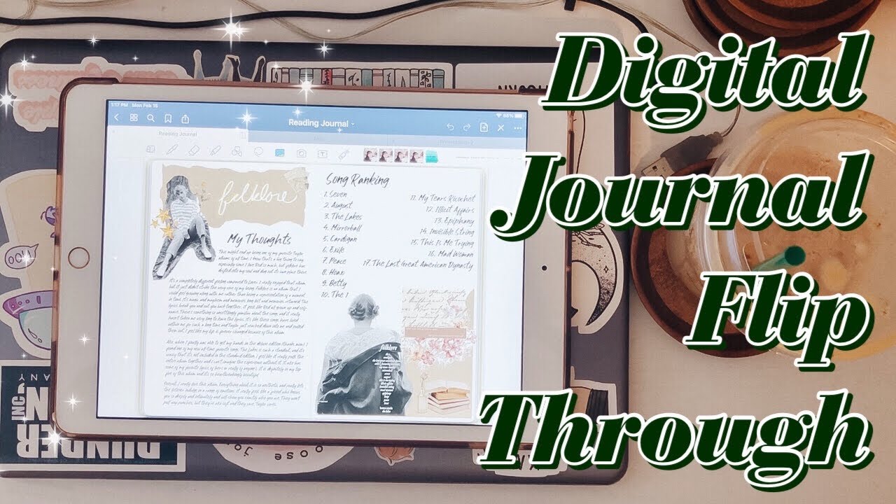 Aesthetic Digital Journal Flip Through YouTube Aesthetic Digital Journal Flip Through YouTube