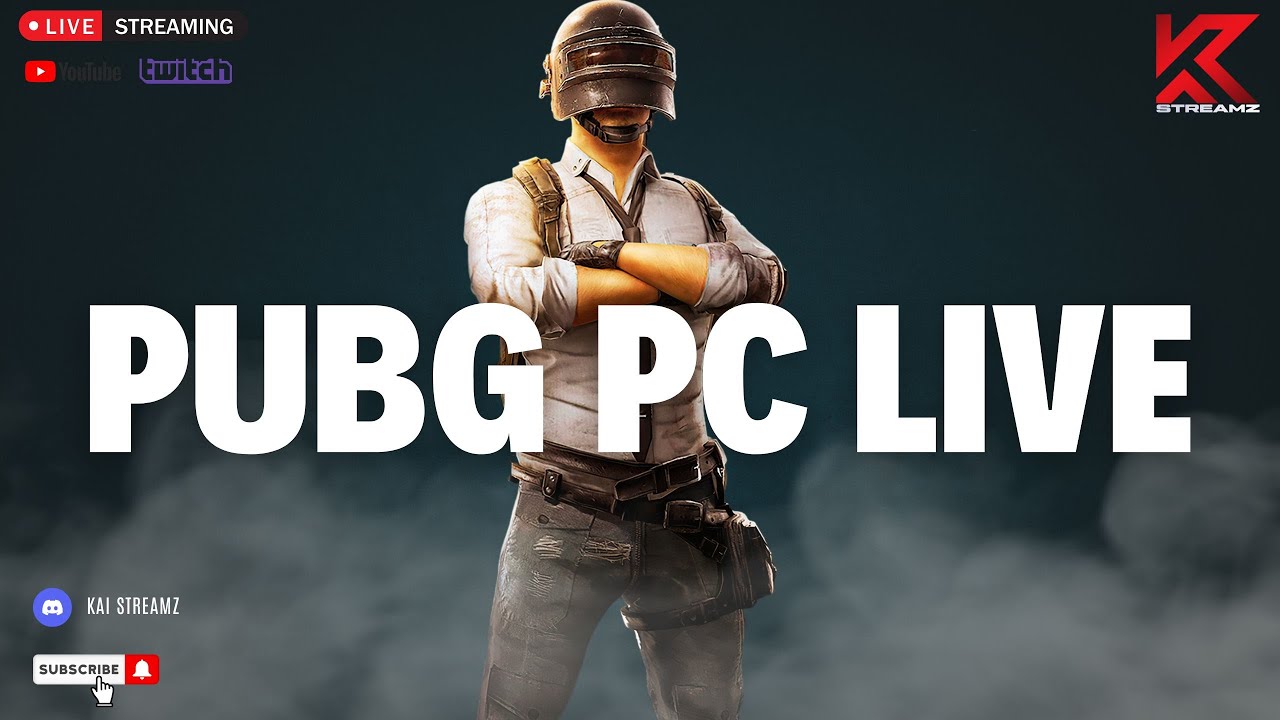 PUBG PC Live : Winner Winner, Friday Dinner ! | 2K Stream | Kai Streamz ...