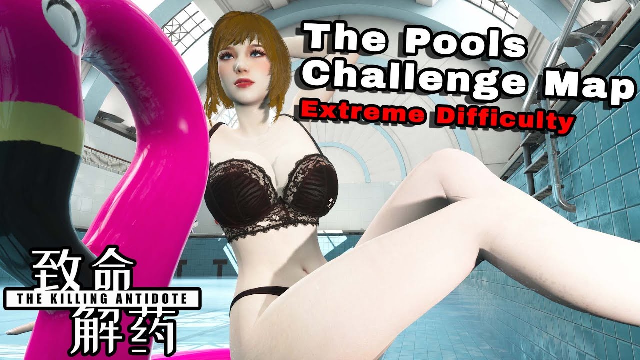 The Killing Antidote - The Pools Challenge custom Map - Extreme Difficulty - YouTube