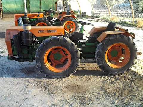TRACTOR ARTICULADO DOBLE TRACCION AGRIA 9900 Z DE 36 CV TRACTOR VIÑERO ...