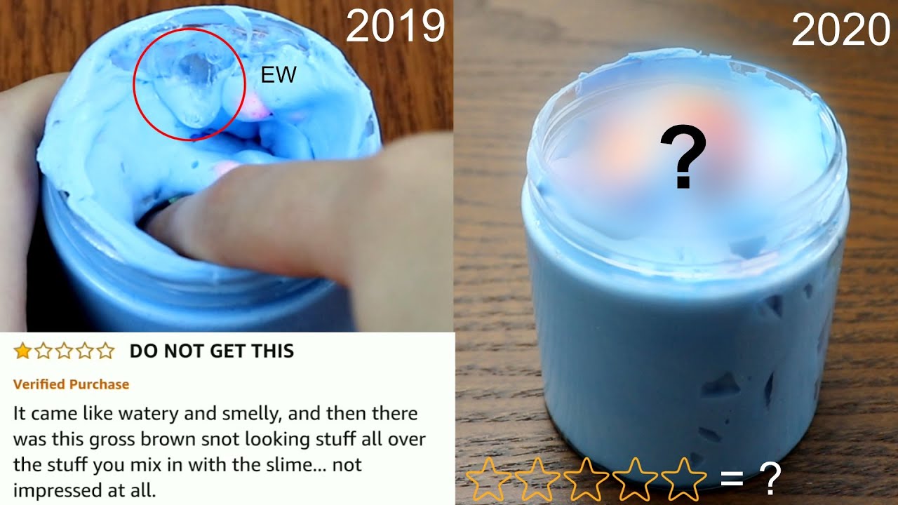 Repurchasing Past Worst Rated Slimes 6+ Months Later - Did they ...