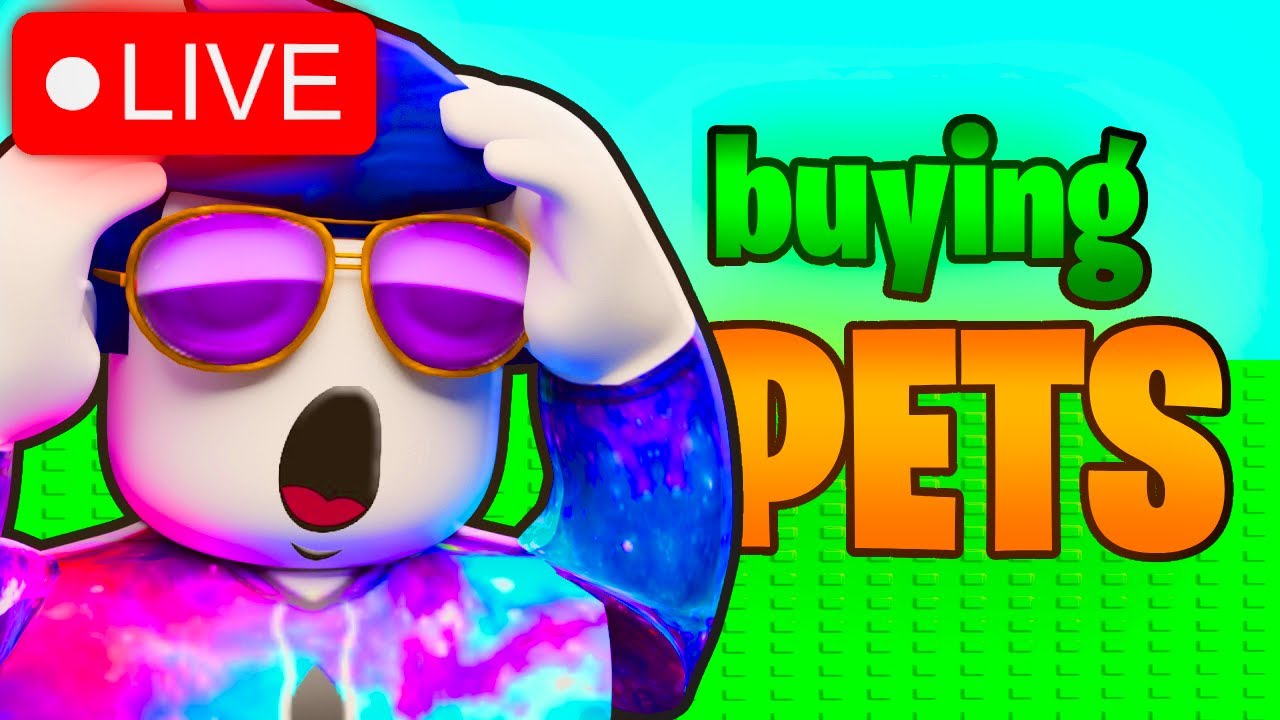 🔴Grow a Garden LIVE | BUYING YOUR PETS WITH SHECKLES! (Roblox) 🌱 - YouTube