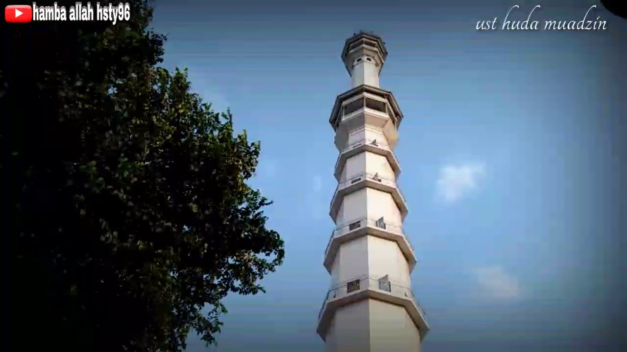 Adzan nadhoman | versi ust Alvi huda muadzin | ponpes walibarokah ...