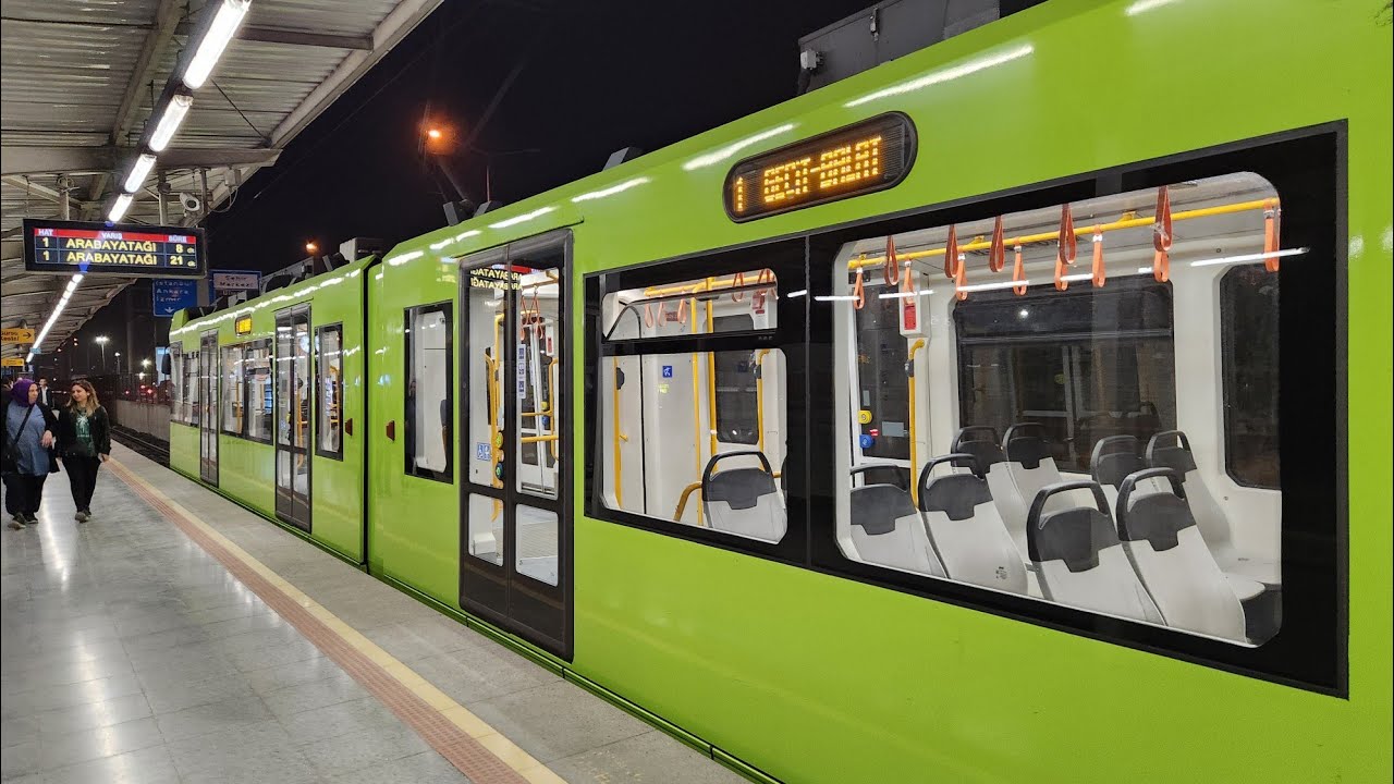 BursaRay Bursa Metrosu Yeni İST. Geçit Balat İstasyon Yapılan Durmazlar ...