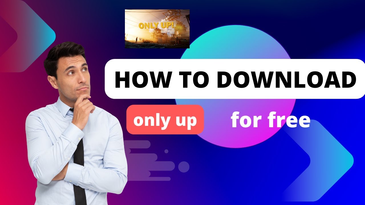 How to download Only up game for free 100% true (media fire) - YouTube