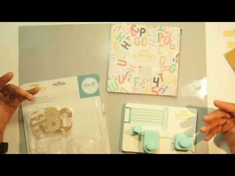 WRMK Mini Alphabet Punch Board Series ~ Letters, Numbers, Monogram ...