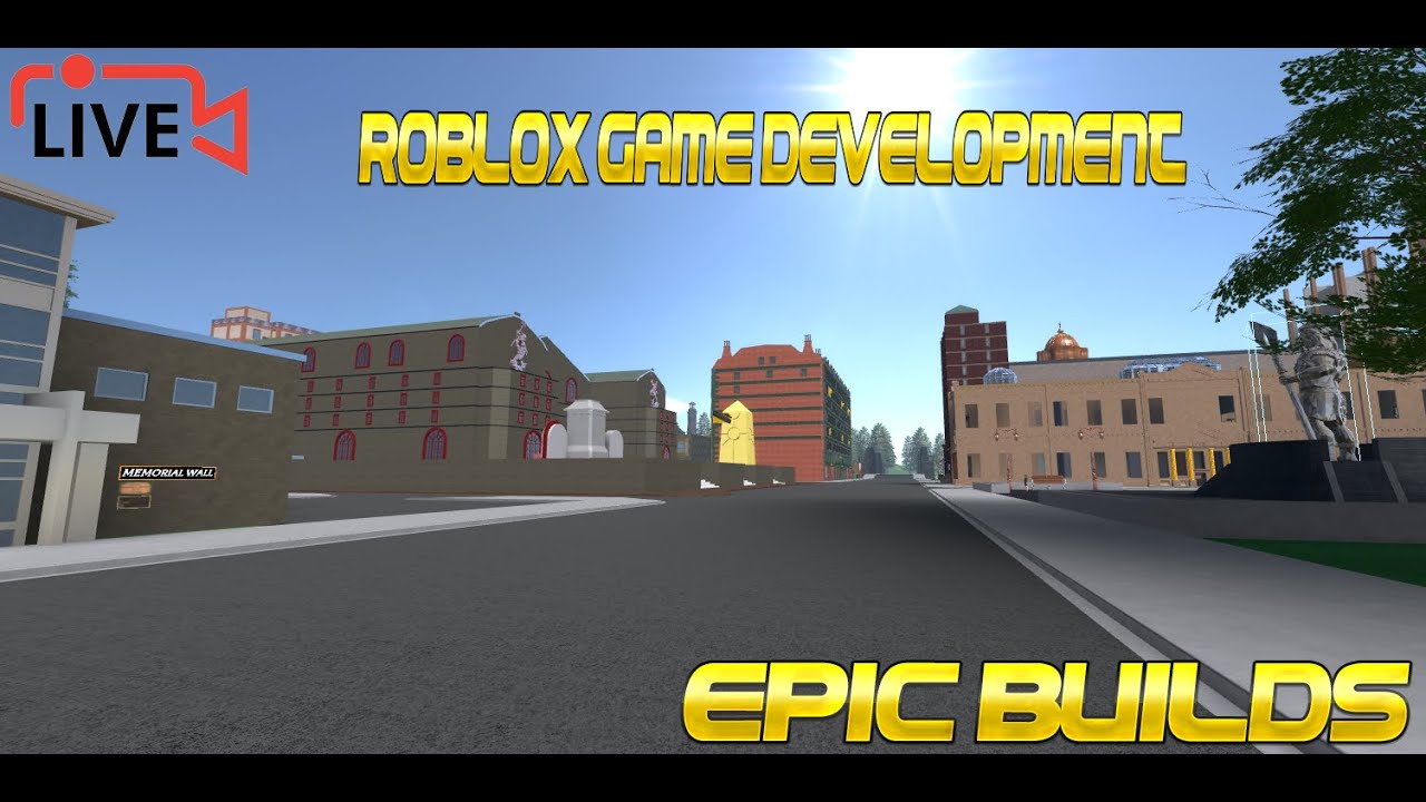 ROBLOX GAME DEVELOPMENT WITH EPIC BUILDS - YouTube