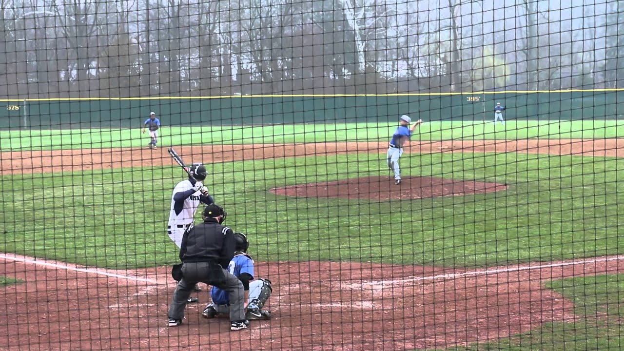 Messiah Baseball Highlight of the Night - Apr. 9, 2015 - YouTube