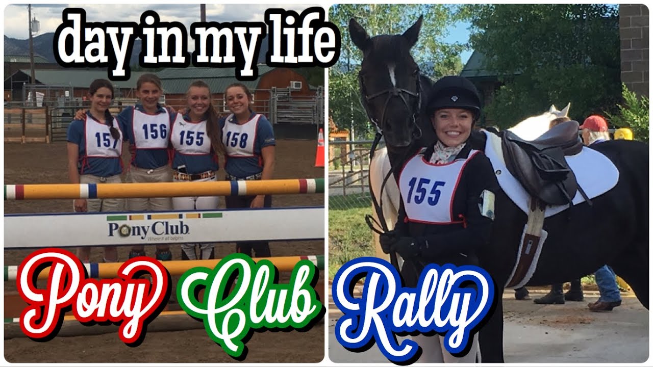 Day in My Life at Pony Club Rally - Pony Club Horse Show VLOG - YouTube