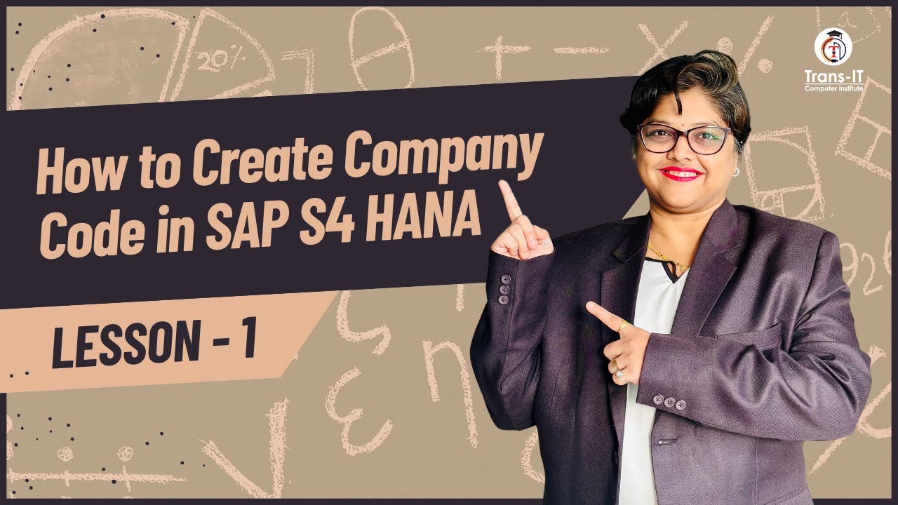 Lecture 1 Sap S4 Hana Creation Of Company Sap Fico Sap Tutorials Youtube