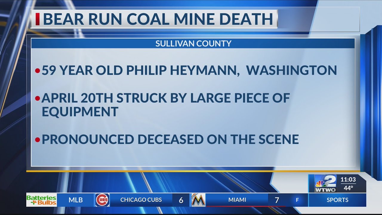 Victim identified in Bear Run Coal Mine accident - YouTube