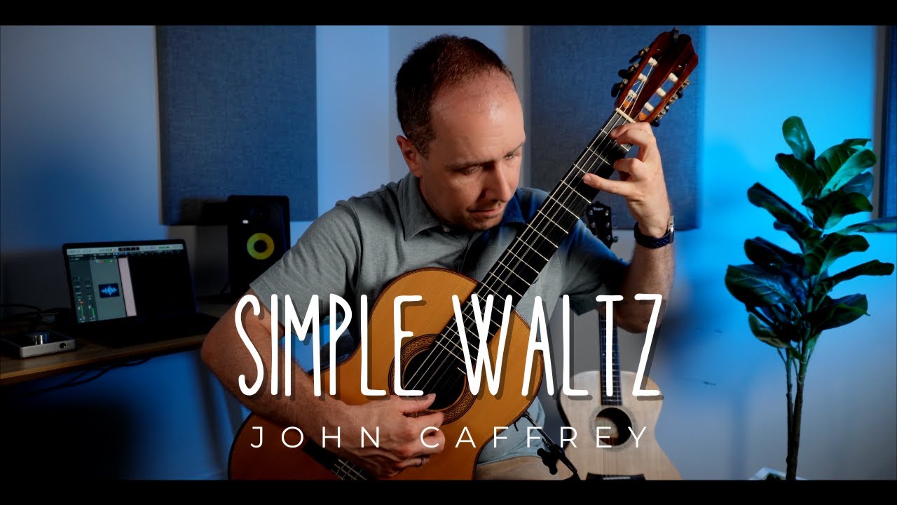 "Simple Waltz" from 3 Studies by John Caffrey | Damien Kelly (Classical ...