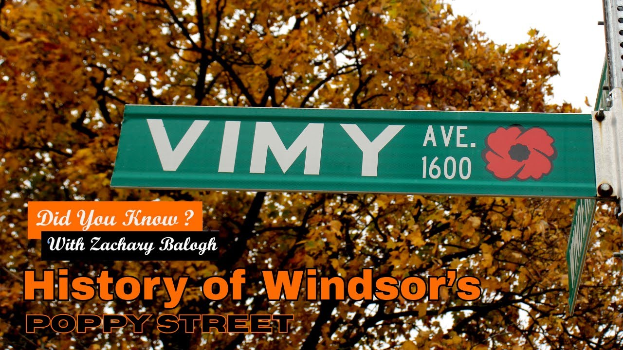 Did You Know? Windsor's Poppy Streets. - YouTube