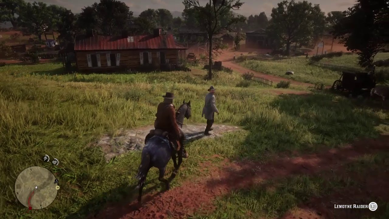 Red Dead Redemption 2 - Passive-Aggressive Horse Riding - YouTube