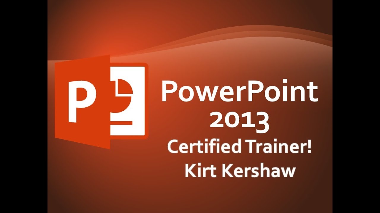 PowerPoint 2013 Custom Slide Show - YouTube