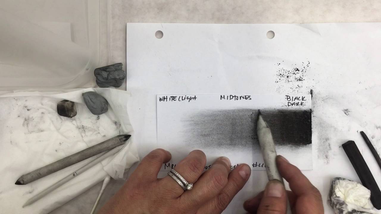 Video Guide 3 Creating 5 Step Value Scale and Gradation - YouTube