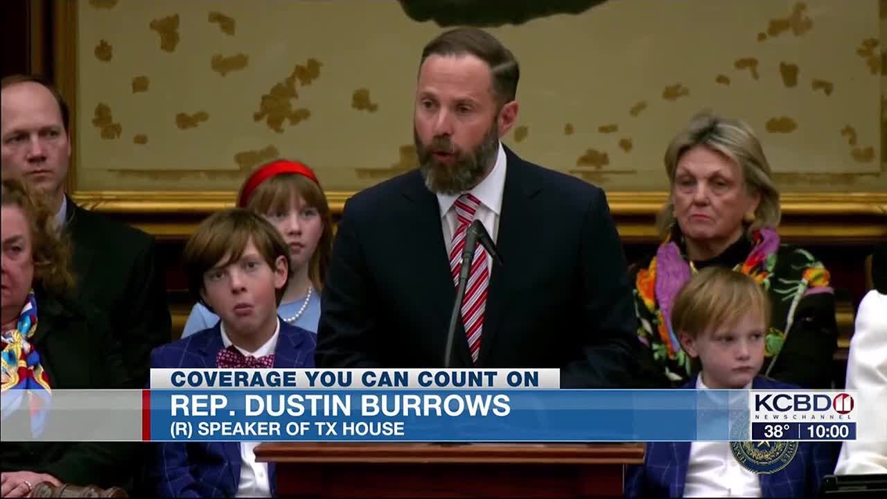 Rep. Dustin Burrows of Lubbock elected Speaker of the Texas House - YouTube