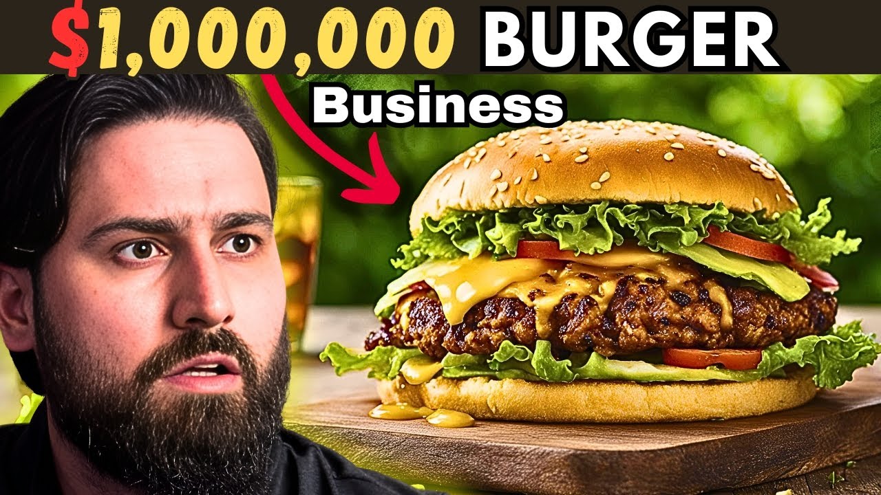 $1 to $1,000,000 Burger Recipe! Business idea - YouTube