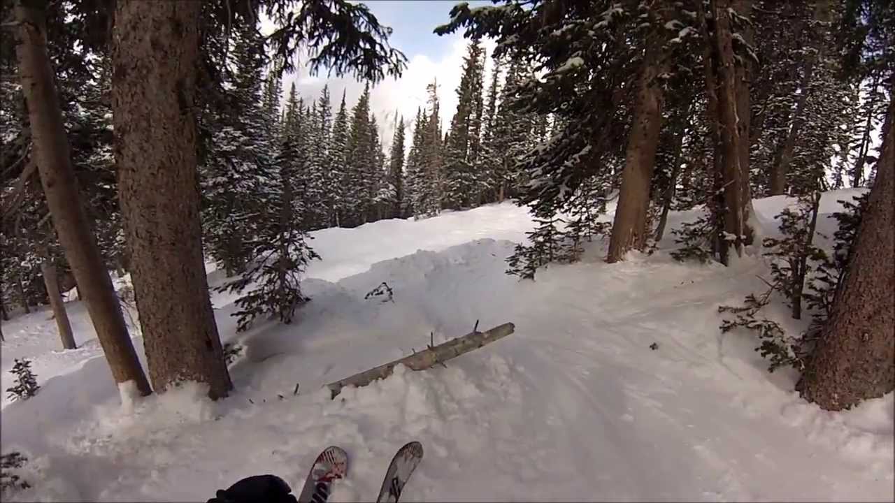 Snowbird Utah Fresh Powder, Trails and Thru Glades - YouTube