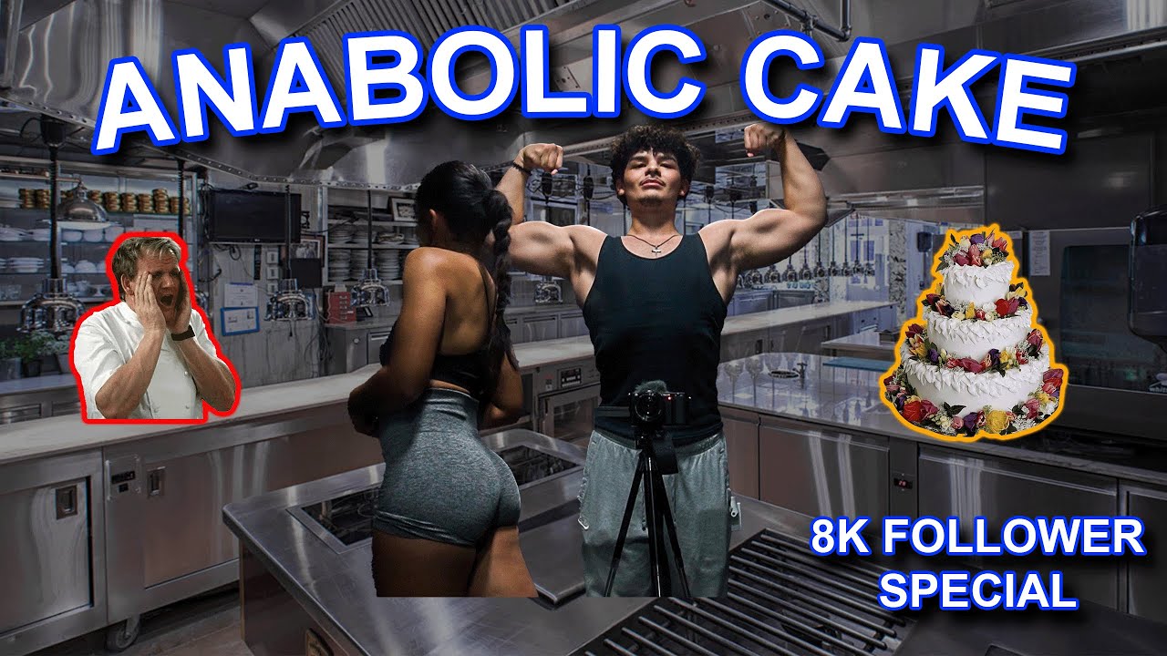 WORLDS MOST ANABOLIC CAKE (TEEN BODYBUILDER TRIES BAKING) - YouTube