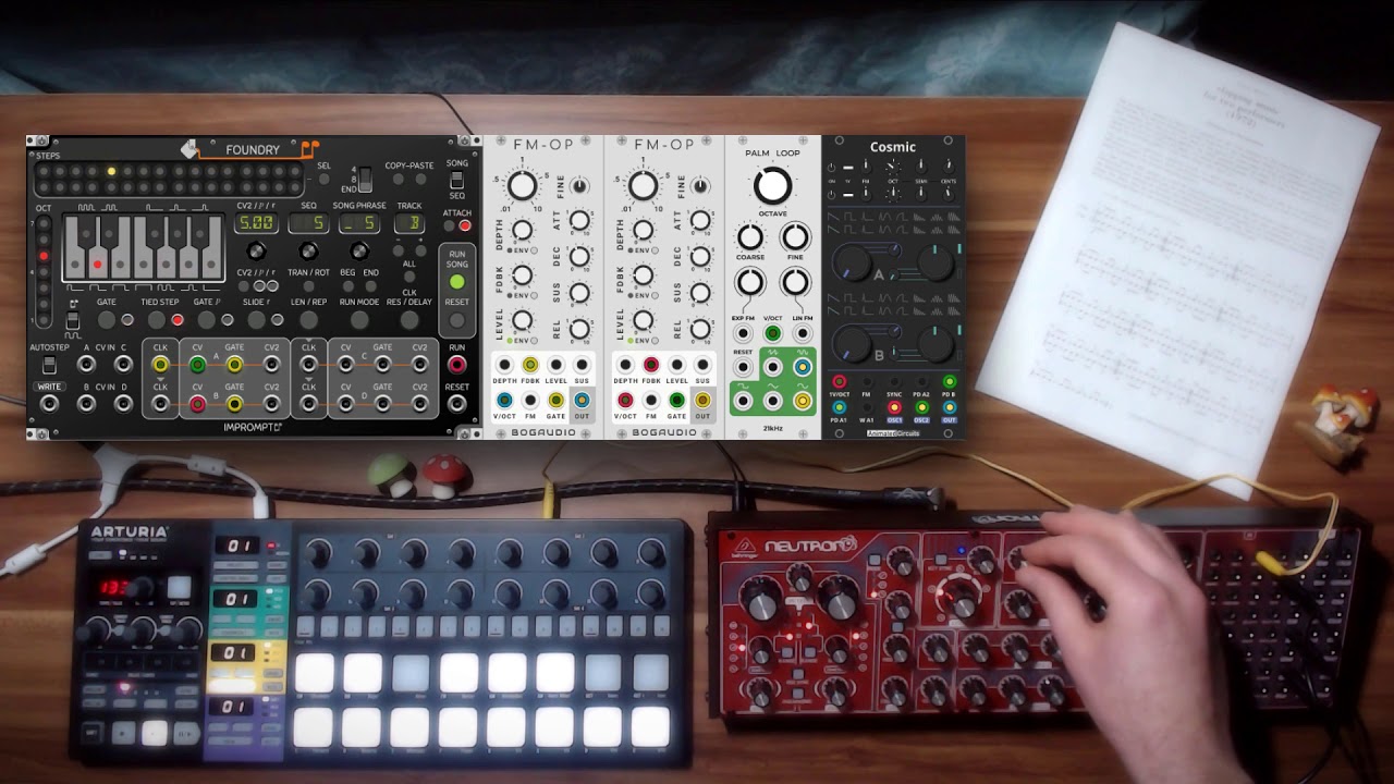 Neutron & VCV Rack - Clapping Music - YouTube