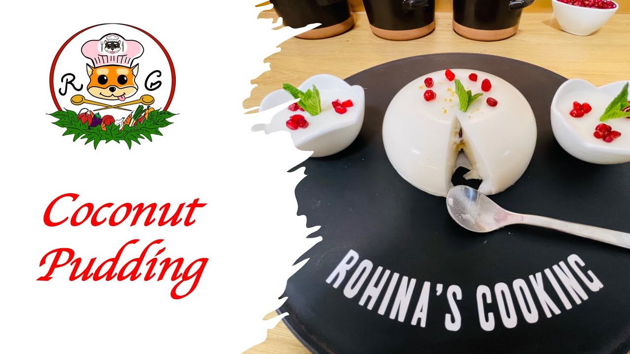 How to make the most mouth watering coconut pudding. - YouTube