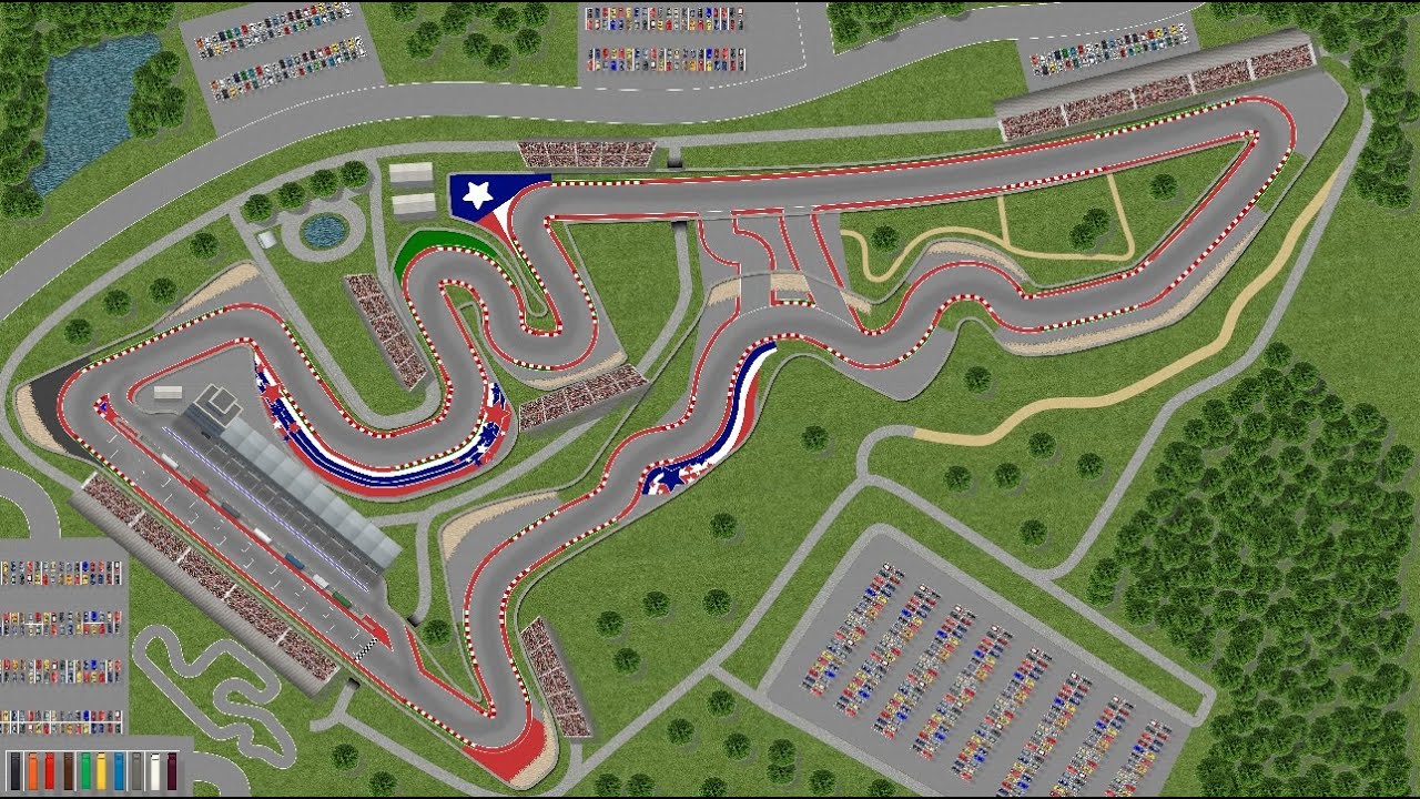 Ultimate Racing 2D 2 - 2024 F1 United States Grand Prix AI Simulation ...