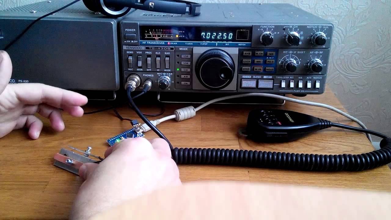 K3NG cw keyer by US7IGN - YouTube