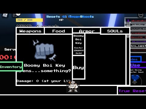 Undertale last reset:Boomy Boi key? - YouTube